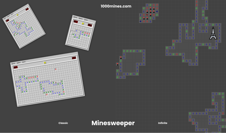 Classic Minesweeper Leaderboard | 1000 Mines